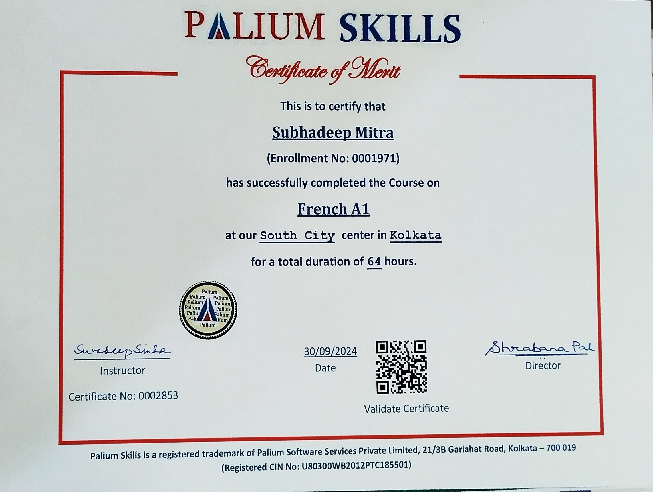 0002853 - Palium Skills - IT & Foreign Language Training and Certification